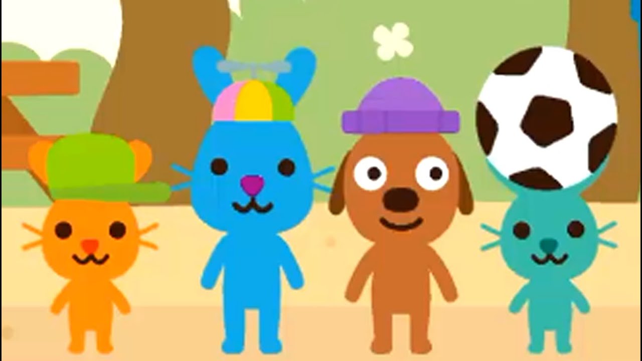 Sago Mini School - Playground Friends - Mini Games For Kids - YouTube
