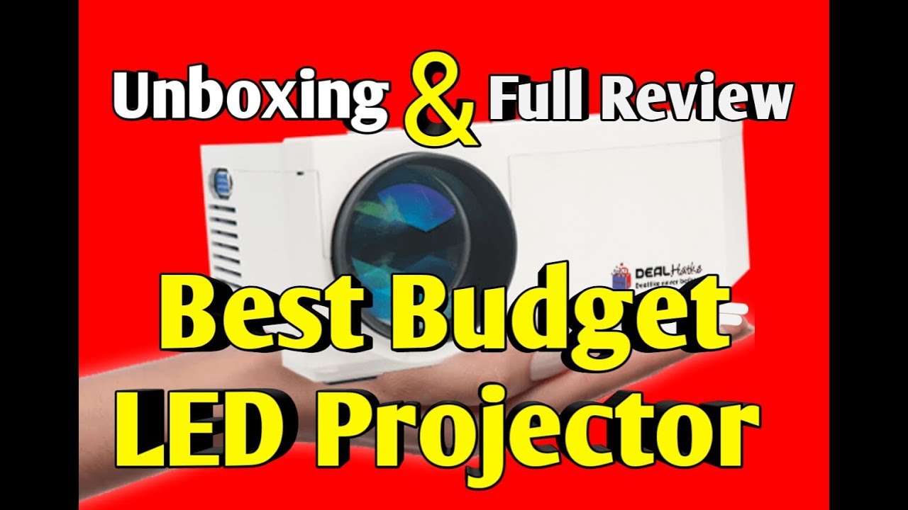 Best portable projector 2017 | vbera projector unboxing & full Review ...