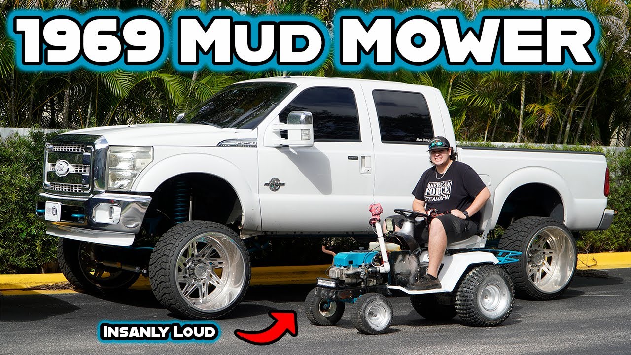 We Built a Mud Mower ! - YouTube