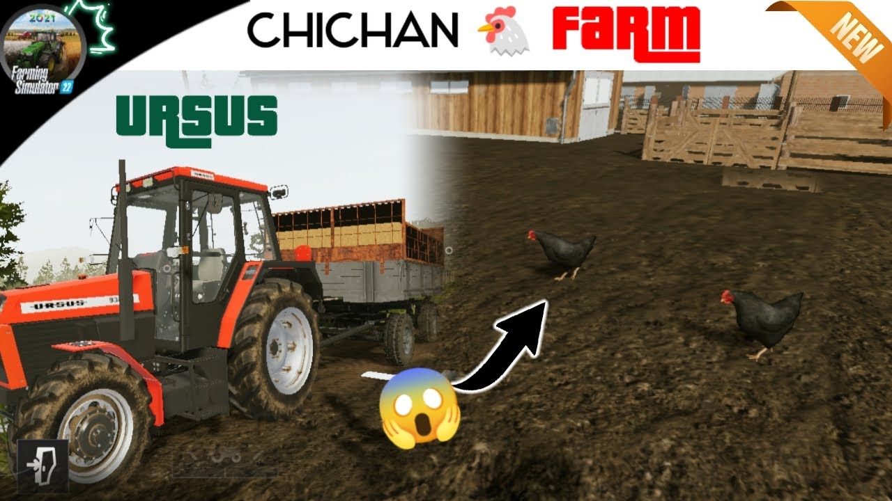 Farming simulator 20 | Chicken Farm 🐔 & Ursus Mod 🔥 - YouTube