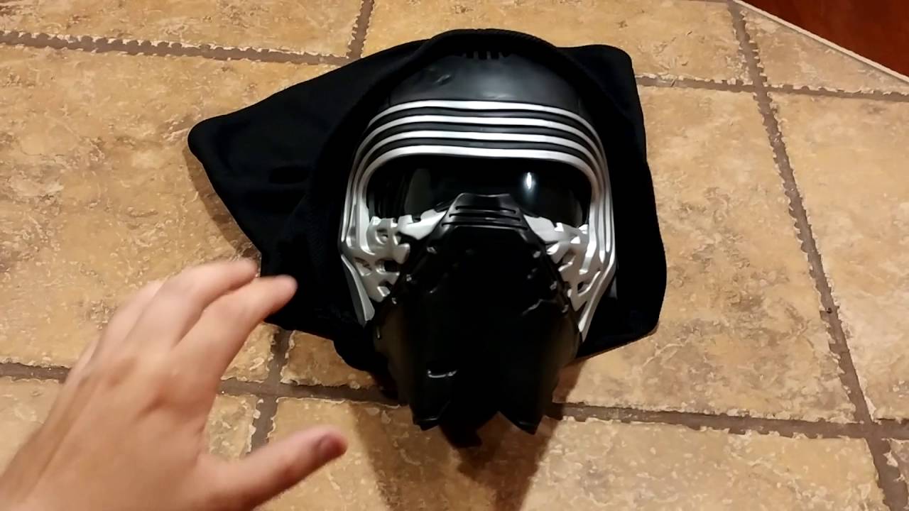 Kylo Ren mask - Disney store exclusive! - YouTube