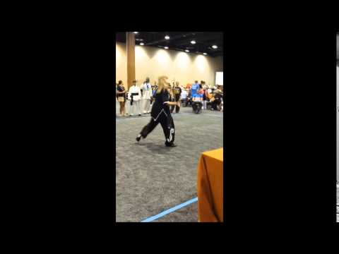 Stacey Kung Fu form