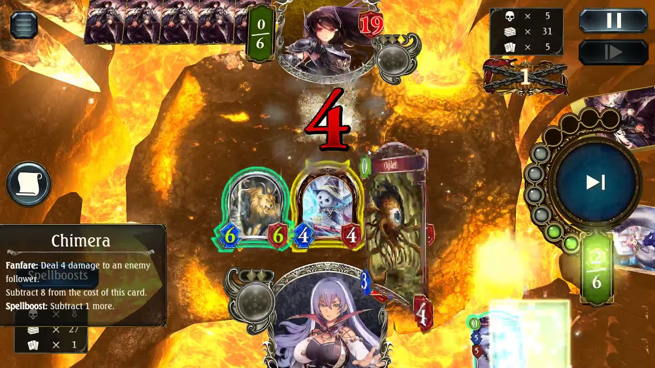 Shadowverse- Dawnbreak Nightedge- Daria Rune - Master Rank ...