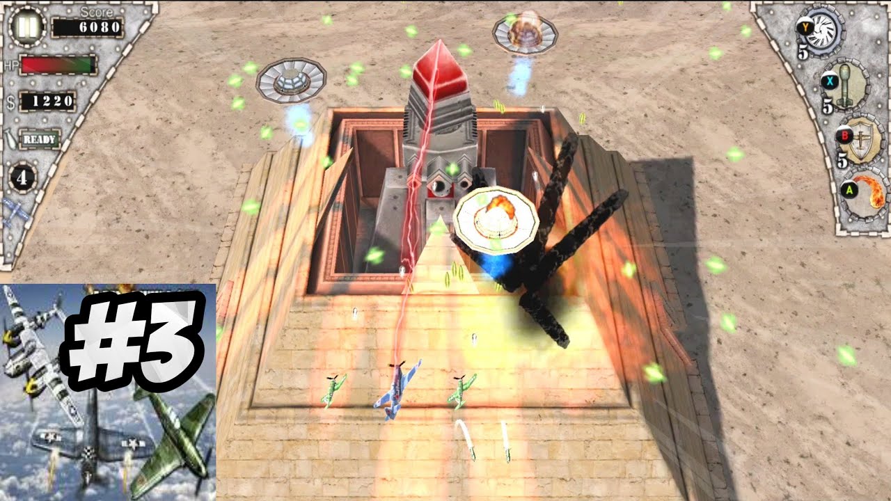 AirAttack HD - Gameplay Part 3 - Dark Sand - Old Mobile Games - YouTube