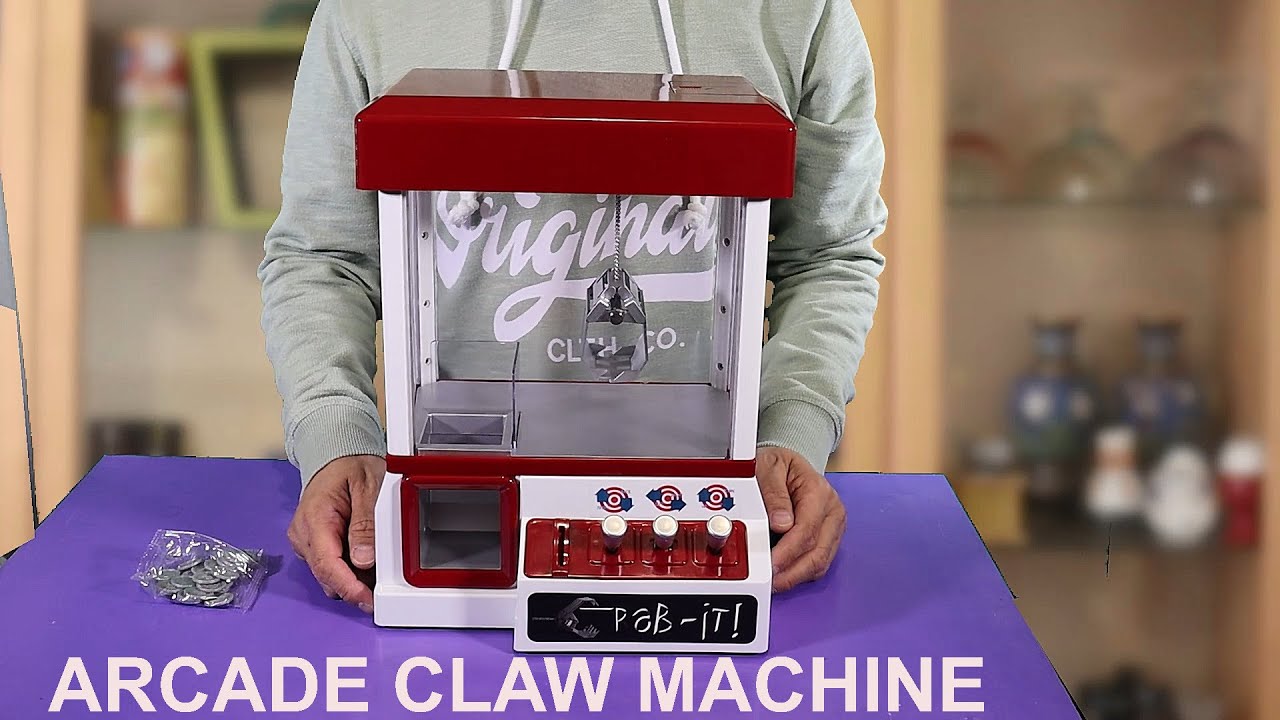 Carnival Style Vending Claw Machine - YouTube