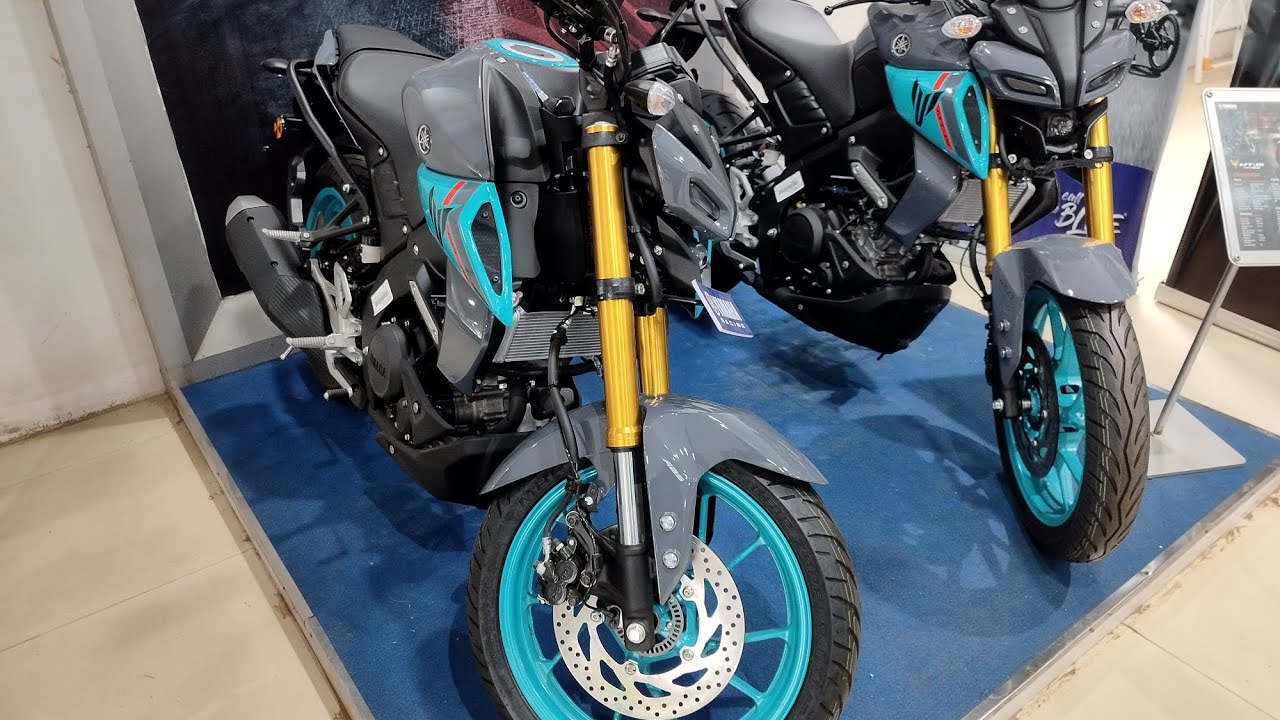 YAMAHA MT 15 CYAN BLUE V2 BS6 2022 CYAN BLUE COLOUR REVIEW #MT15 # ...