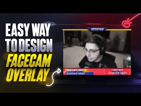 How to design clean Facecam Overlay border in 2022 with photopea - YouTube