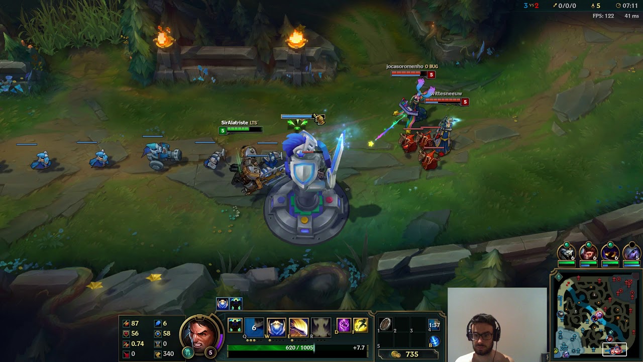 Garen gameplay 1/5 - YouTube