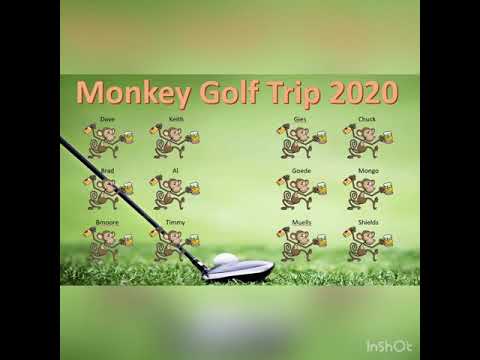 Monkey Golf Trip 2020 - YouTube