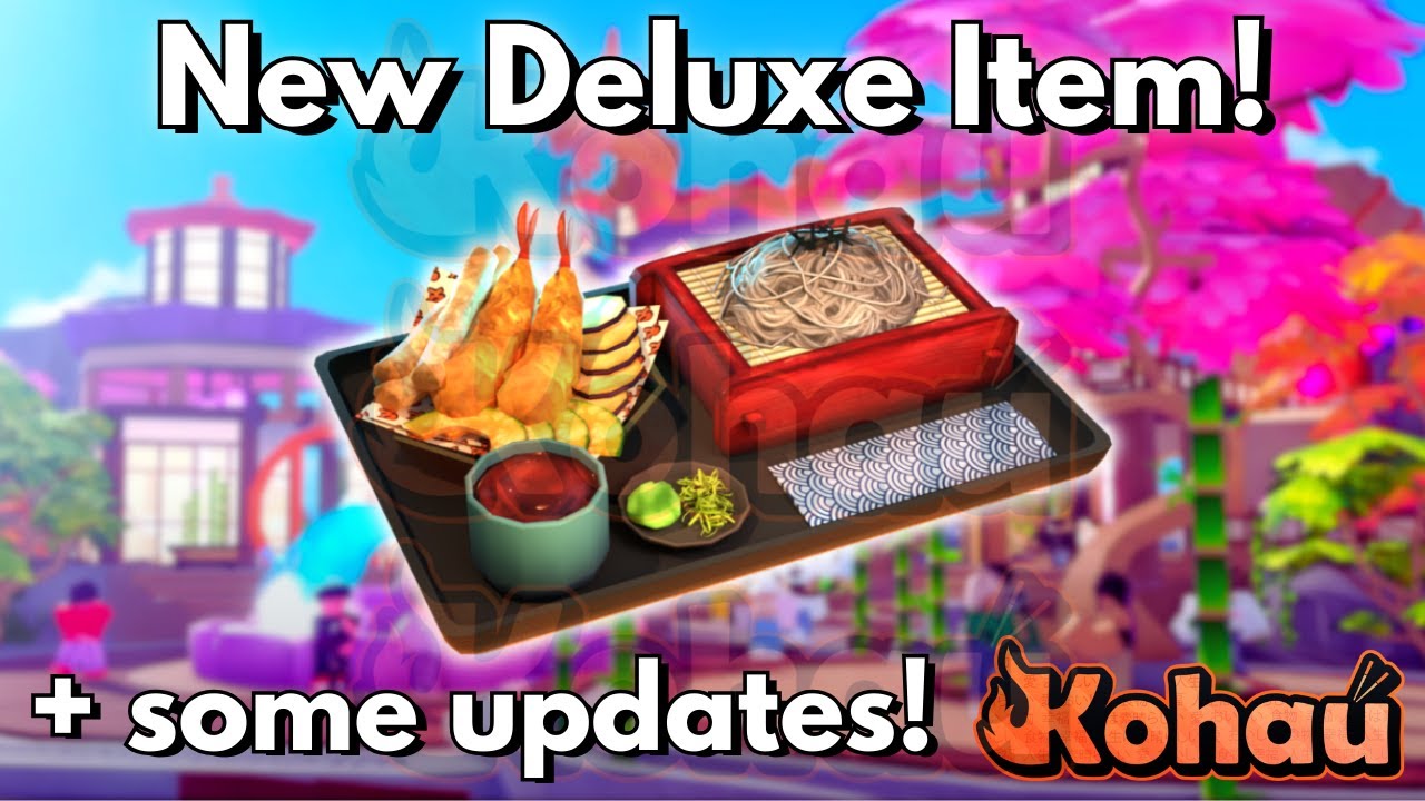 Deluxe Secret Item + Some Updates! | Kohau Hibachi Roblox - YouTube