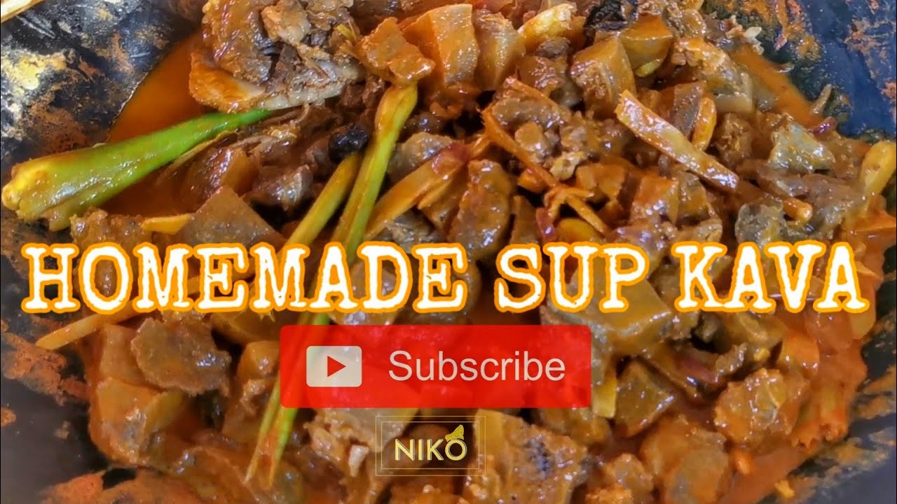 HOMEMADE SUP KAVA - YouTube