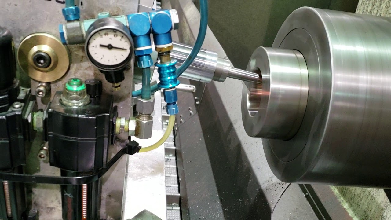 On-site spindle taper grinding - YouTube