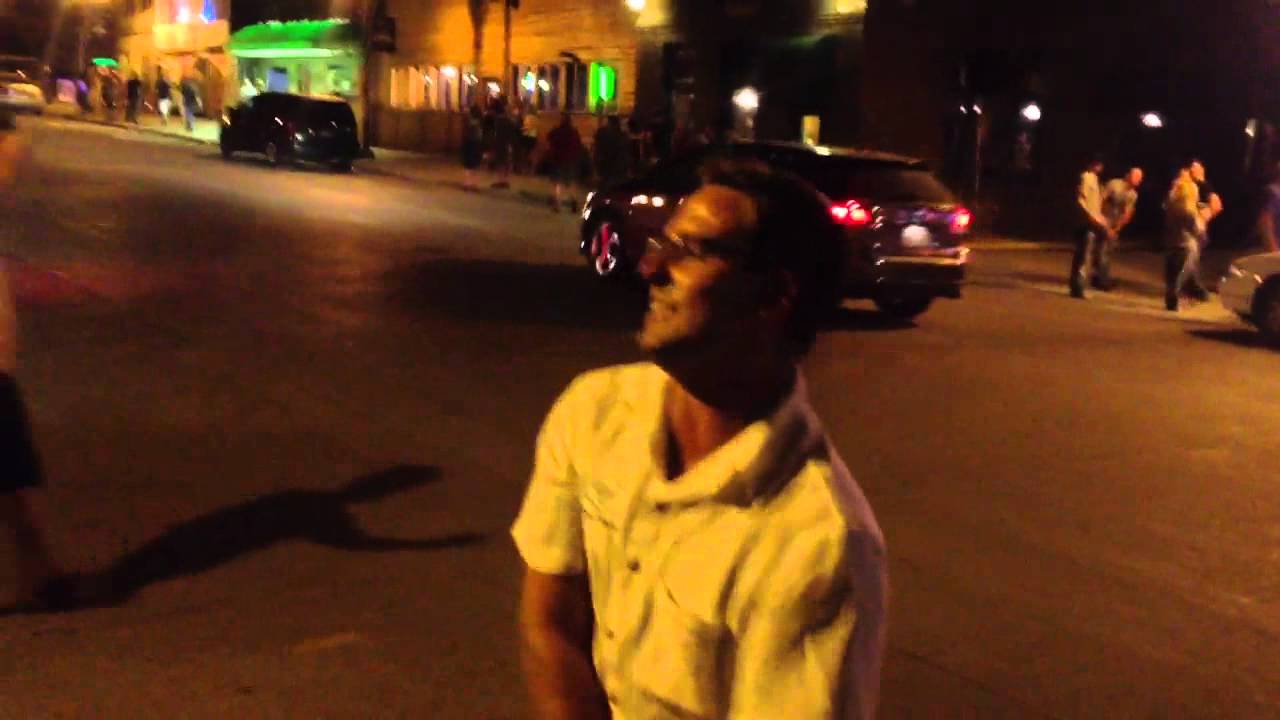 Drunk fool teaching himself how to dougie - YouTube