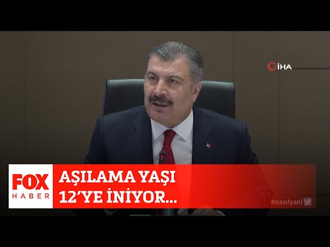 Aşılama yaşı 12'ye iniyor... 3 Eylül 2021 Selçuk Tepeli ile FOX Ana Haber