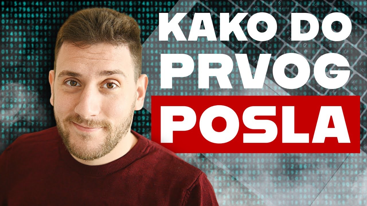 Kako Bih Ja Tražio Prvi Posao U Programiranju? - YouTube