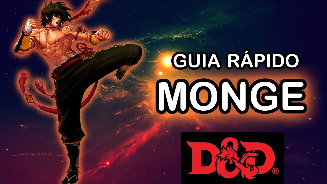 COMO CRIAR UM MONGE NO D&D 5e (GUIA RÁPIDO) - YouTube