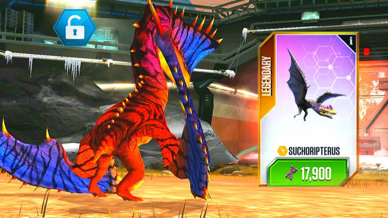 NEW UNLOCK SUCHORIPTERUS LEVEL 40 | HT GAME - YouTube
