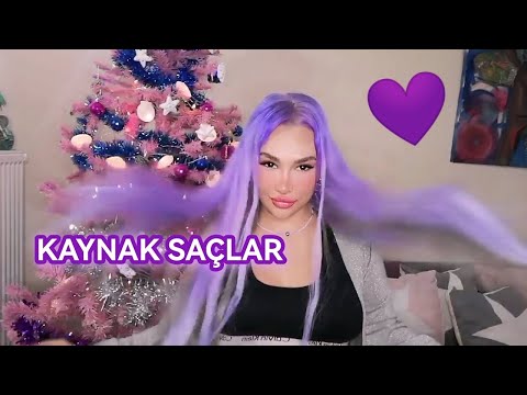 LILA SAÇ KAYNAK Bakımı / SAÇLARIM YIPRANDI MI?