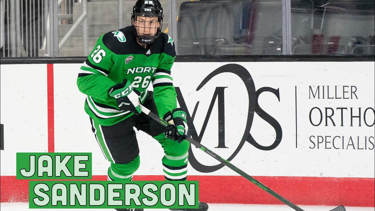 Jake Sanderson NCAA 2020-21 Highlights - YouTube