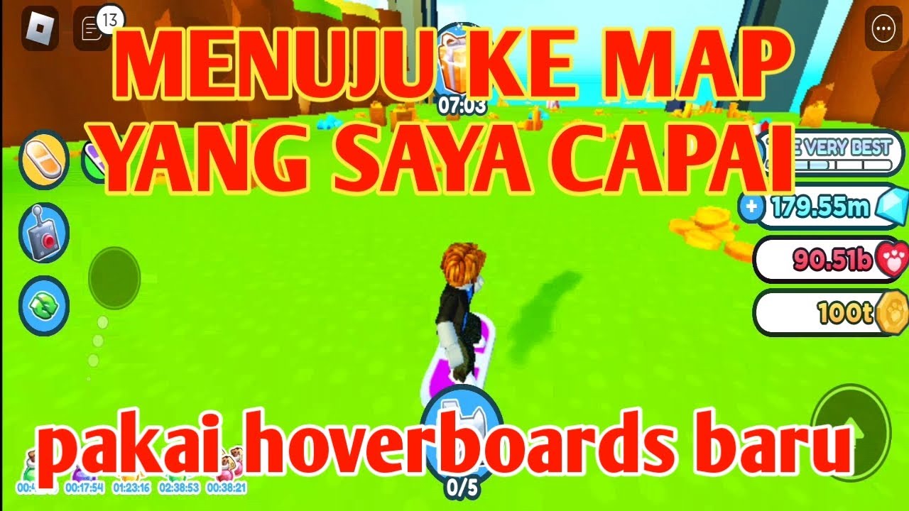 Pet simulator x! // jalan ke map selanjutnya - YouTube