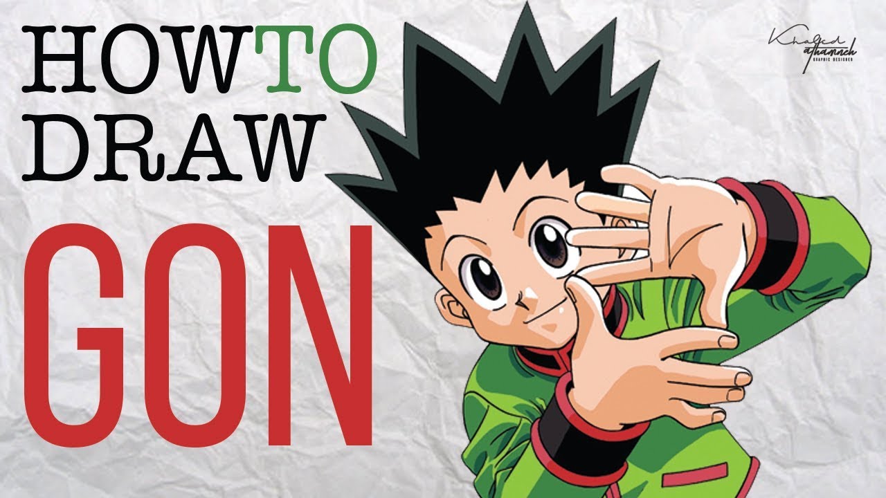 HOW TO DRAW GON | HUNTER X HUNTER - YouTube