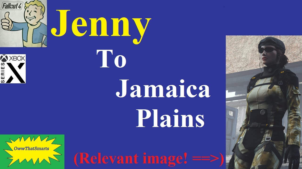 Fallout 4 (mods) - Jenny: To Jamaica Plains - YouTube