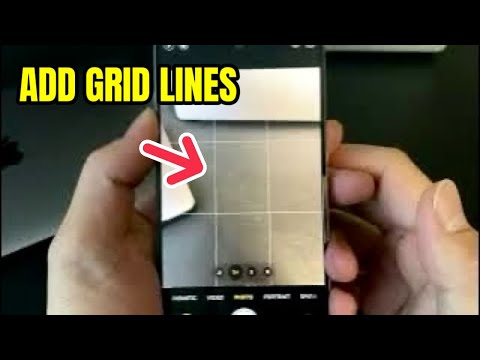 How to ADD “Grid Lines” in Camera on IPhone 16 Pro! Make sure your ...