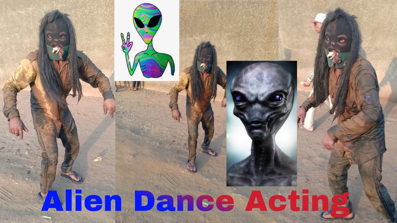 होळी गैर..Alien Acting Dancing 🦹 - YouTube
