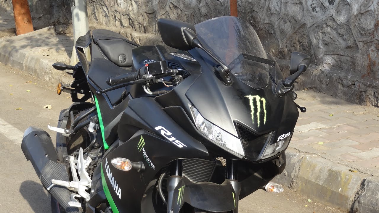 RARE YAMAHA R15 V3 MONSTER EDITION - YouTube