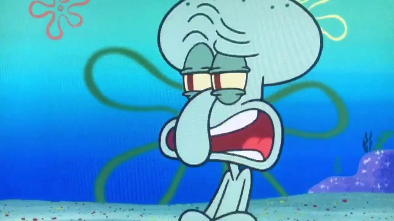 Spongebob squarepants once bitten - YouTube