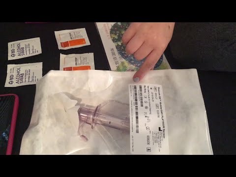 Dexcom G5 Arm insertion - YouTube