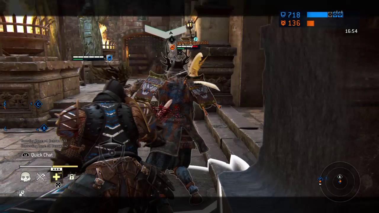 For Honor Lawbringer 0-100 Combo - YouTube