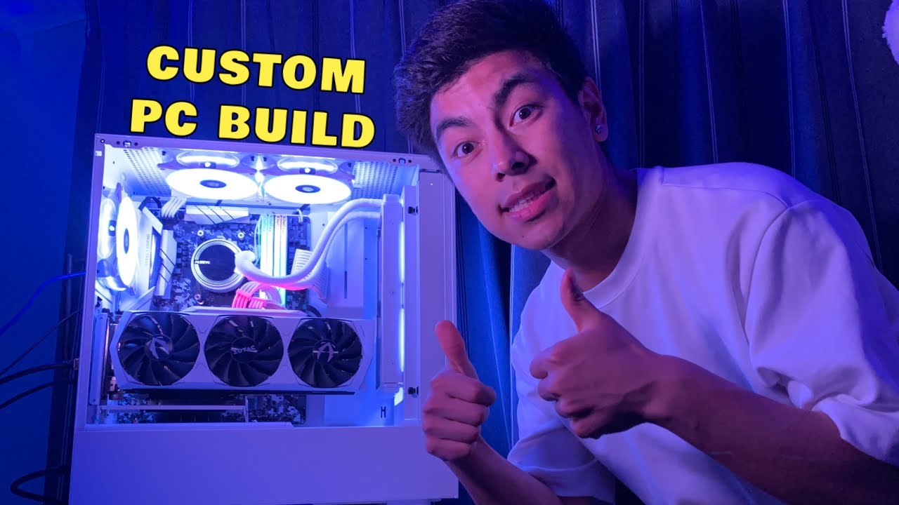 Finally custom pc build!!!! - YouTube