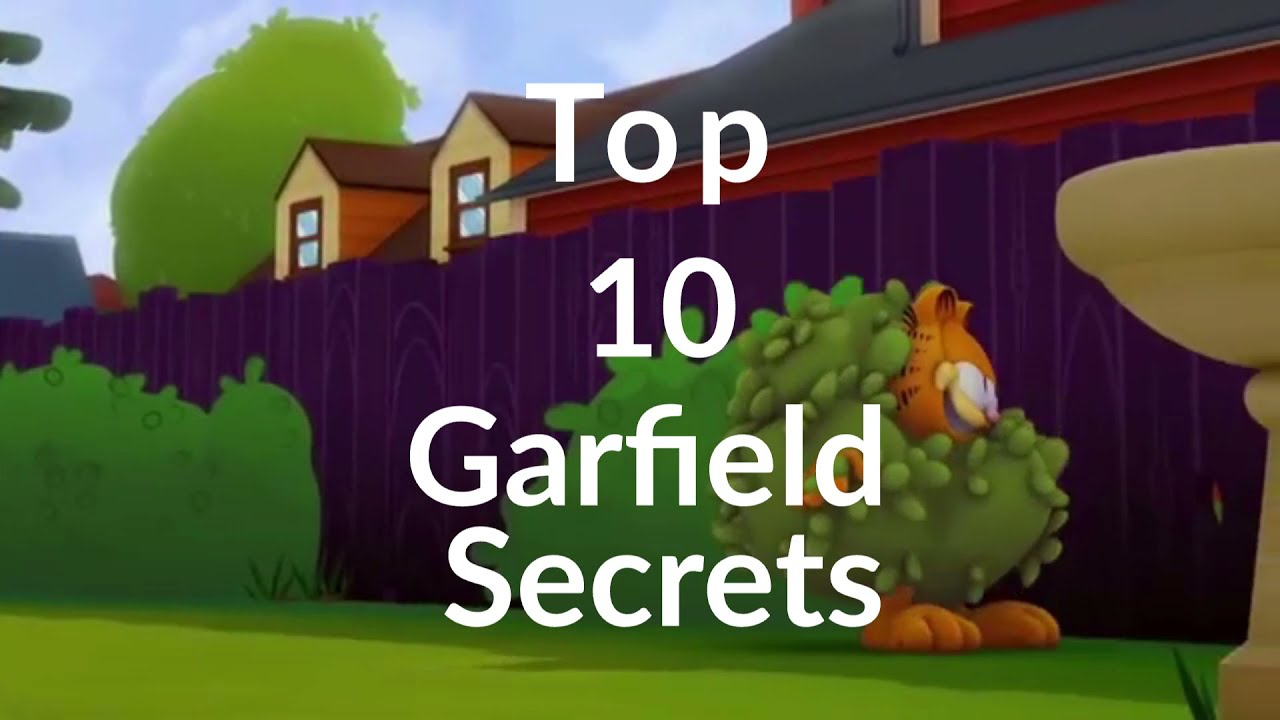 Top 10 Garfield Secrets - YouTube
