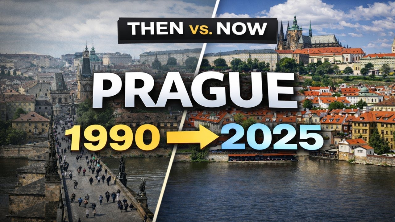 Prague 1990 vs 2025 – The Transformation No One Expected - YouTube