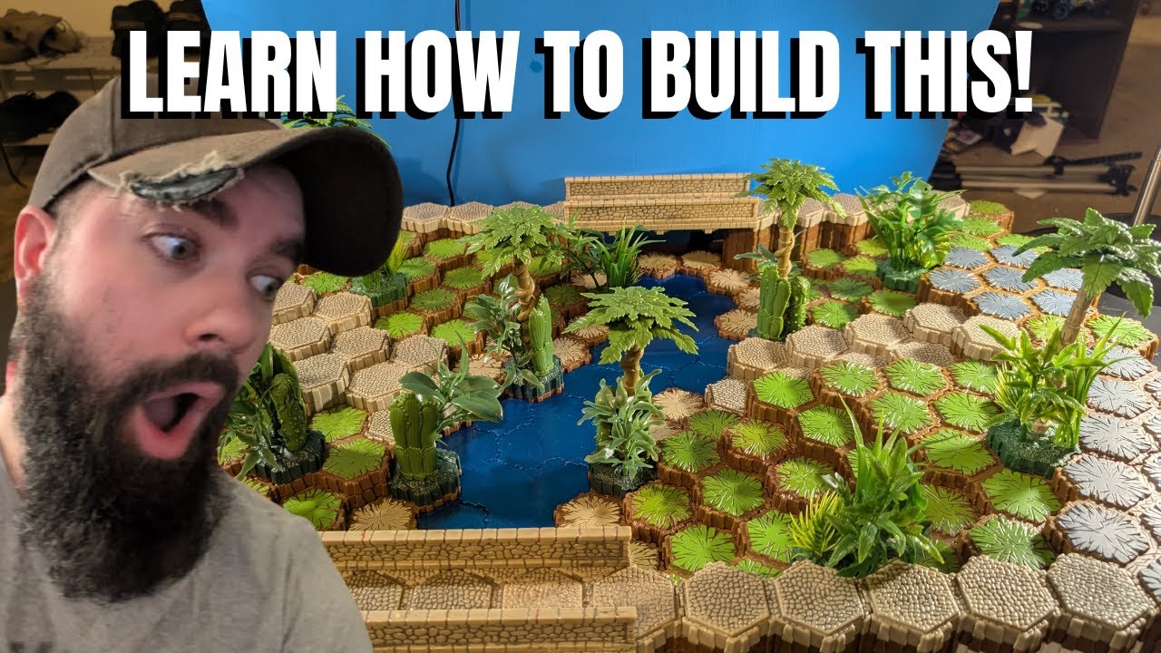 River Rumble! Custom Heroscape Map + BUILD STEP INSTRUCTIONS - YouTube