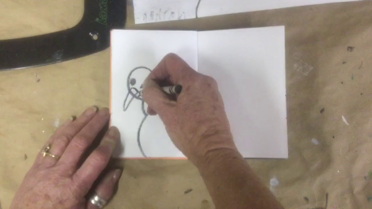 Practice worms eye view drawing - YouTube