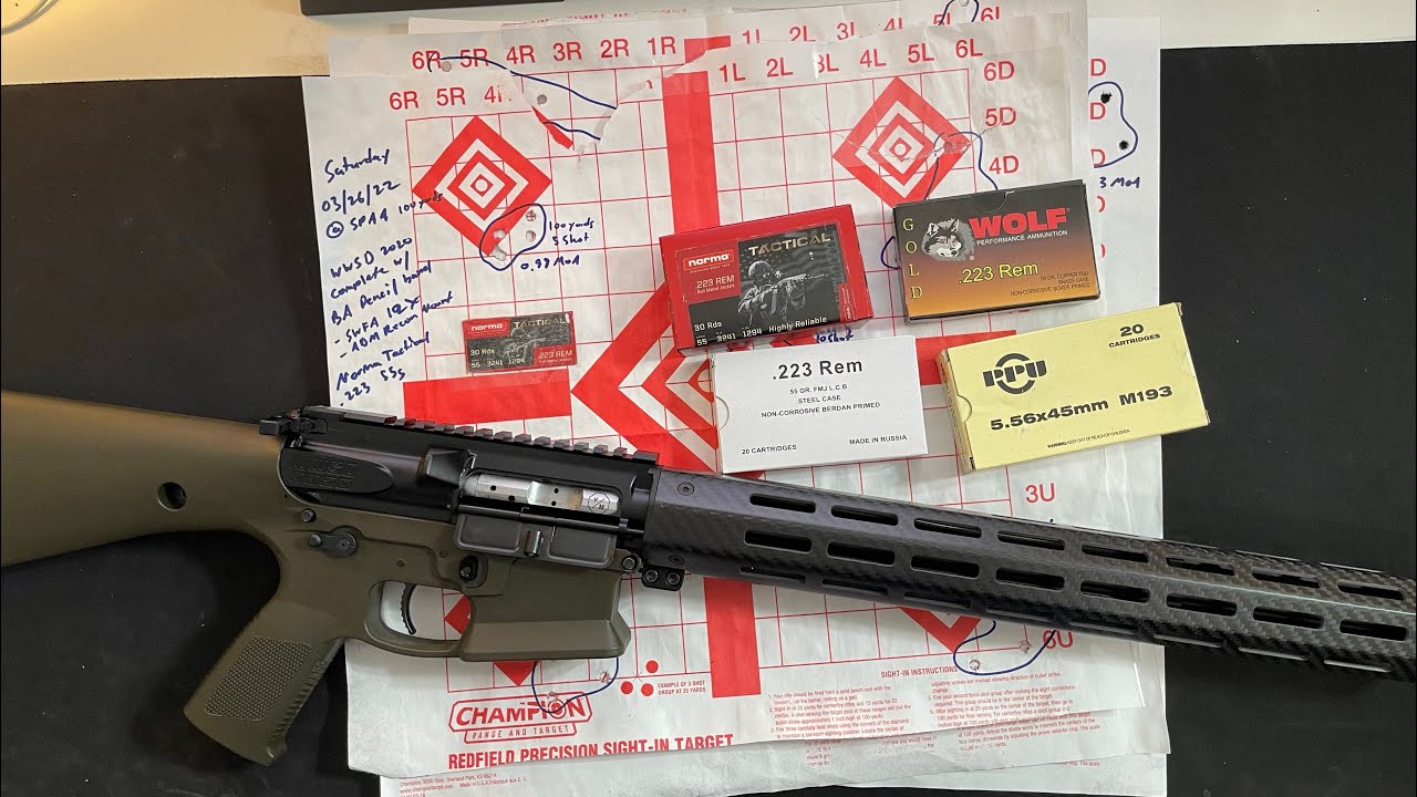 WWSD 2020 Carbine (Part 2): Accuracy of KE Arms complete upper w ...