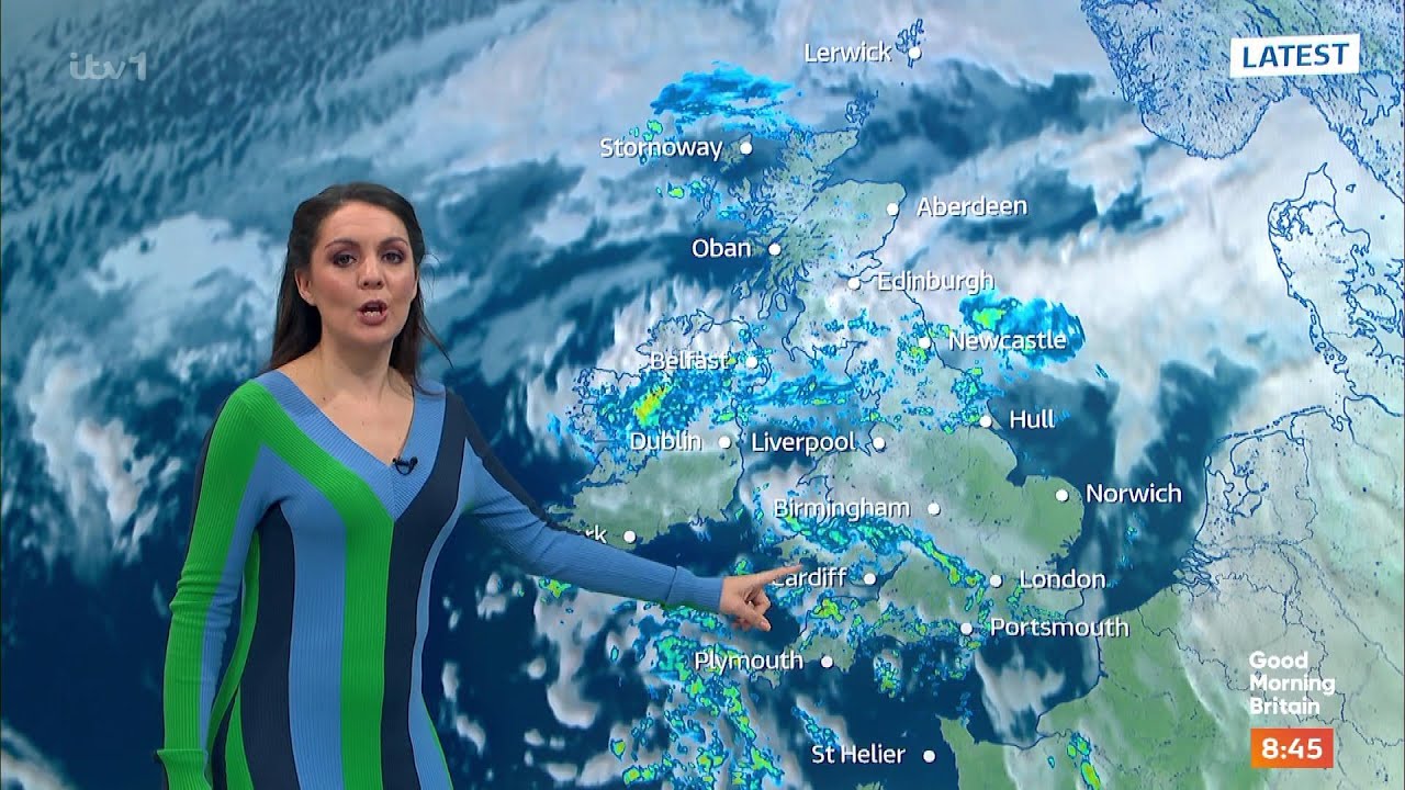 Laura Tobin - GMB Weather 08Oct2024 - YouTube