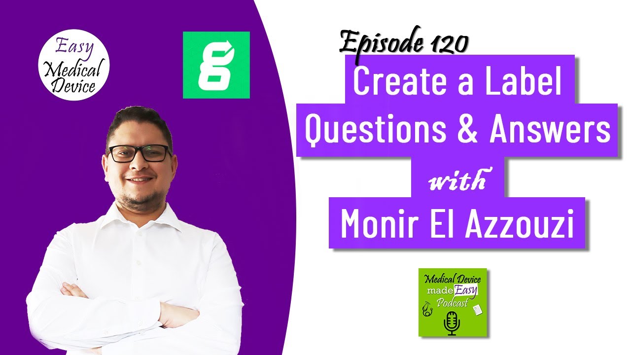 How to create a Label under EU MDR (Questions & Answers) - YouTube