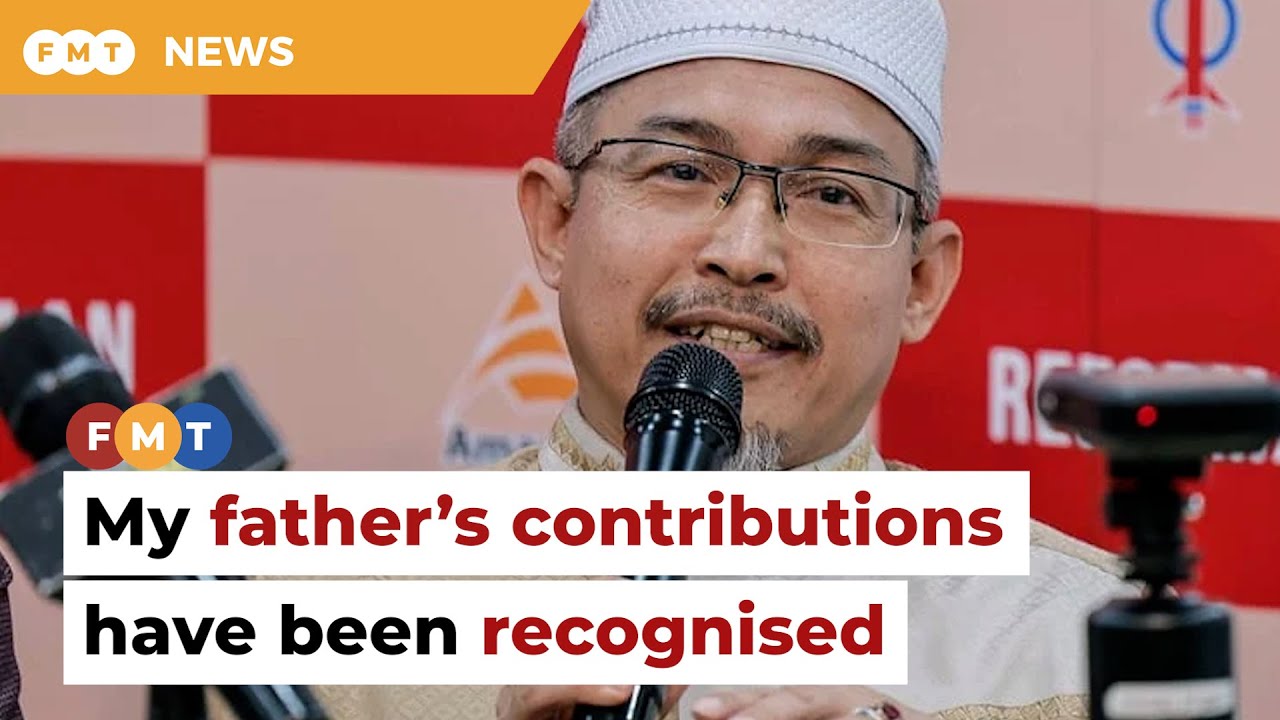 ‘Tan Sri’ title for Nik Aziz a huge honour for family, says son - YouTube