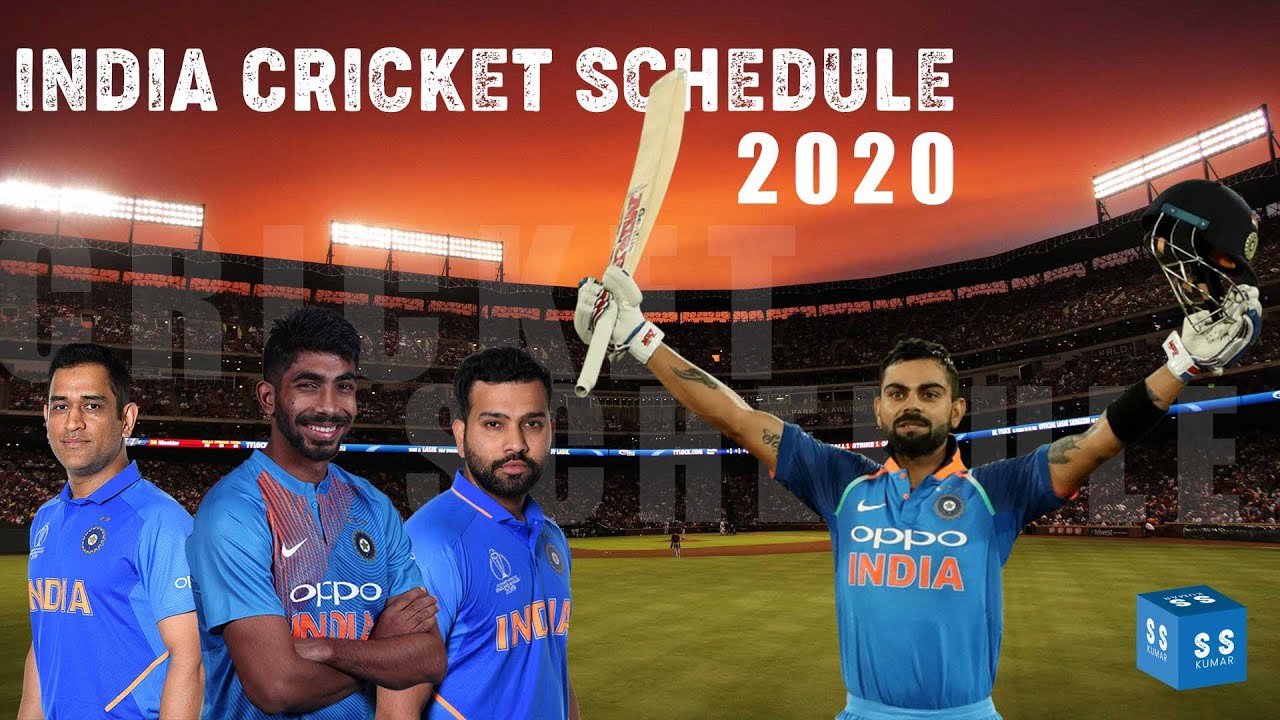 Team India Full Schedule Of 2020 | India All Upcoming Series Schedule ...