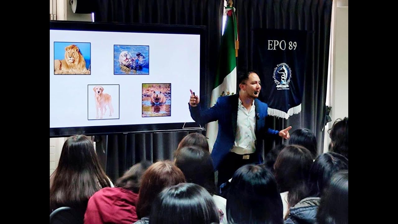 Conferencia en Preparatoria Oficial 89 Javier Xahuen - YouTube
