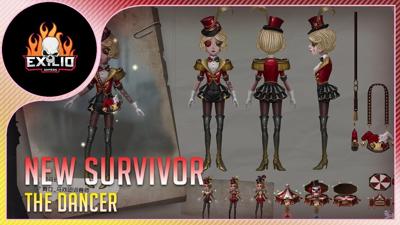 《Identity V》NEW Survivor l The Dancer Gameplay + Abilities in action ...