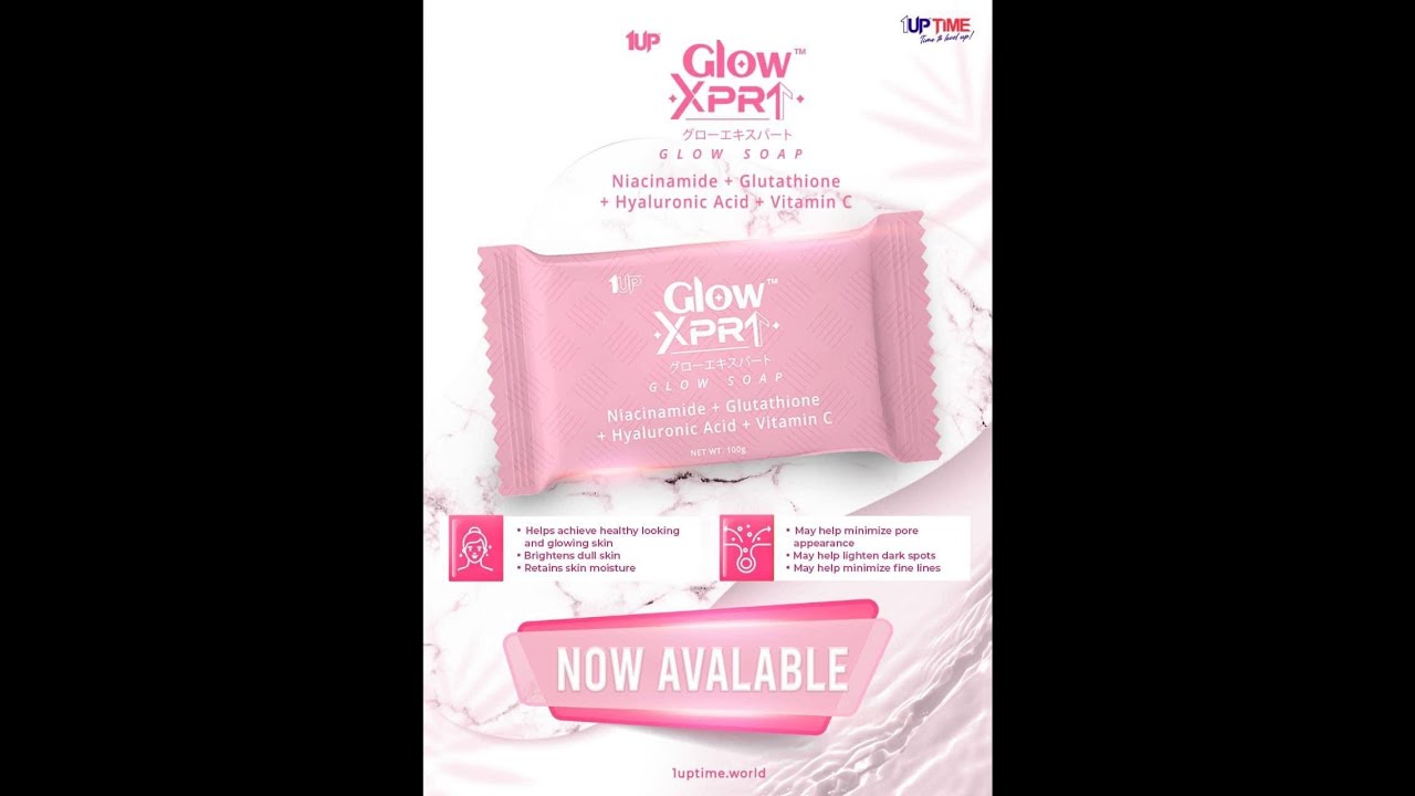 1UP GLOW XPERT - GLOW SOAP - YouTube