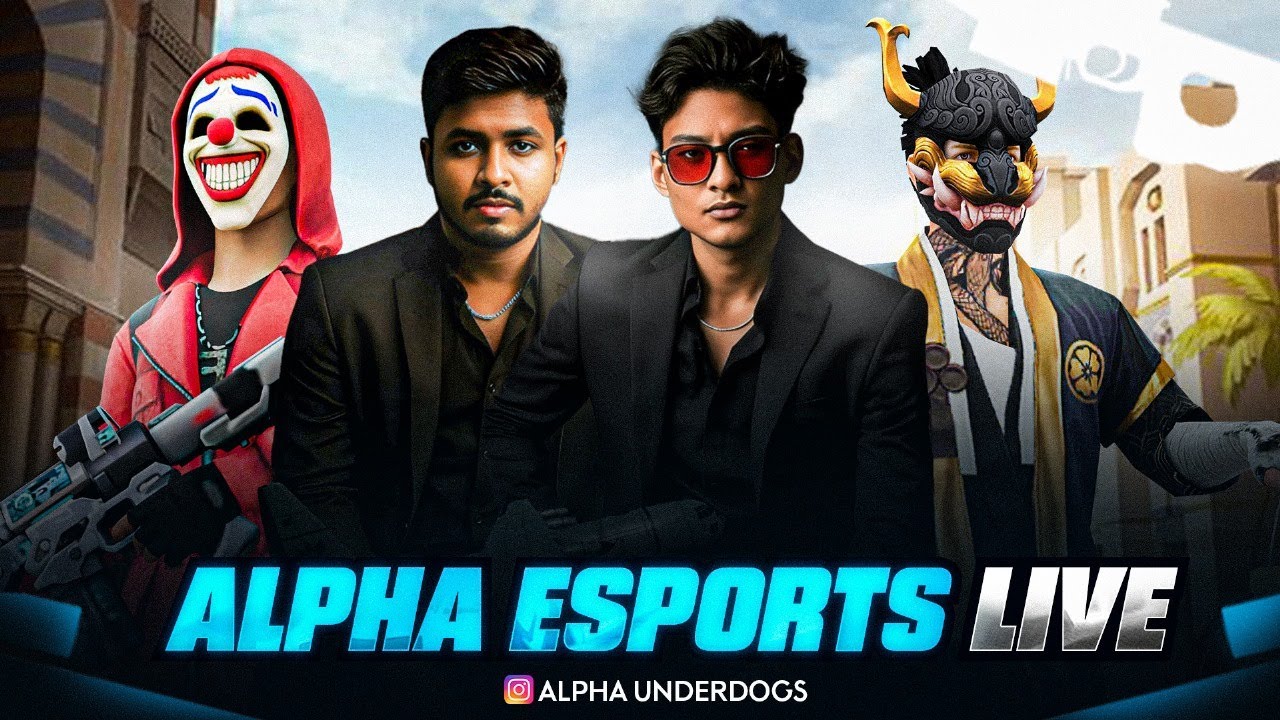 🔴 ALPHA ESPORTS LIVE | FREEFIRE ESPORTS | Alpha Esport | #freefire # ...