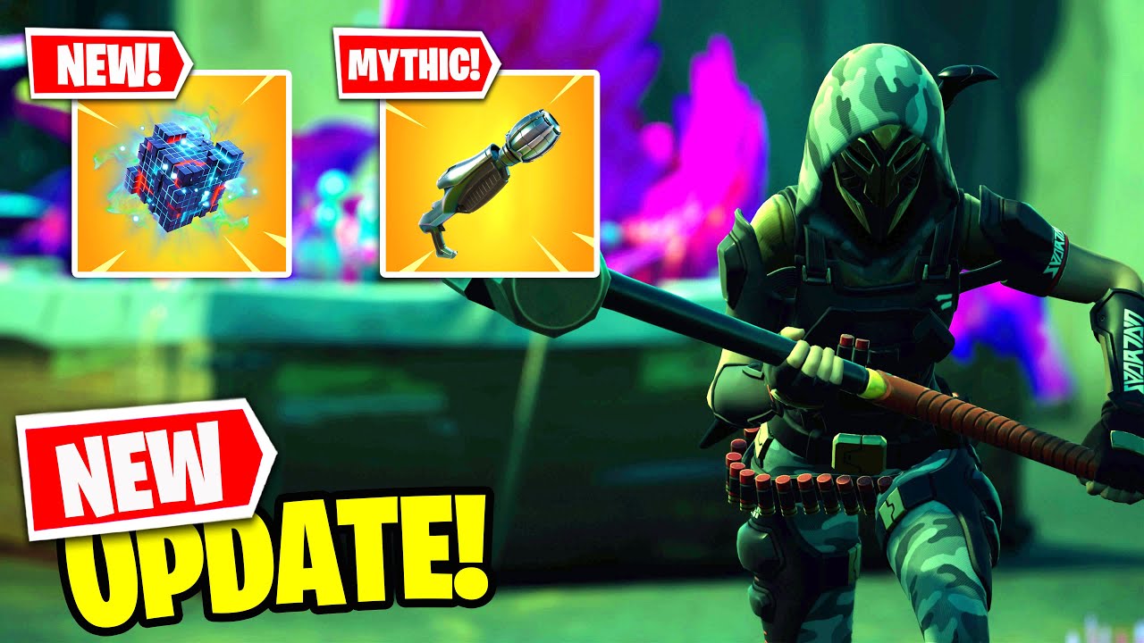 New Mythic Kymera Ray Gun & Alien Nanites In Fortnite! - YouTube