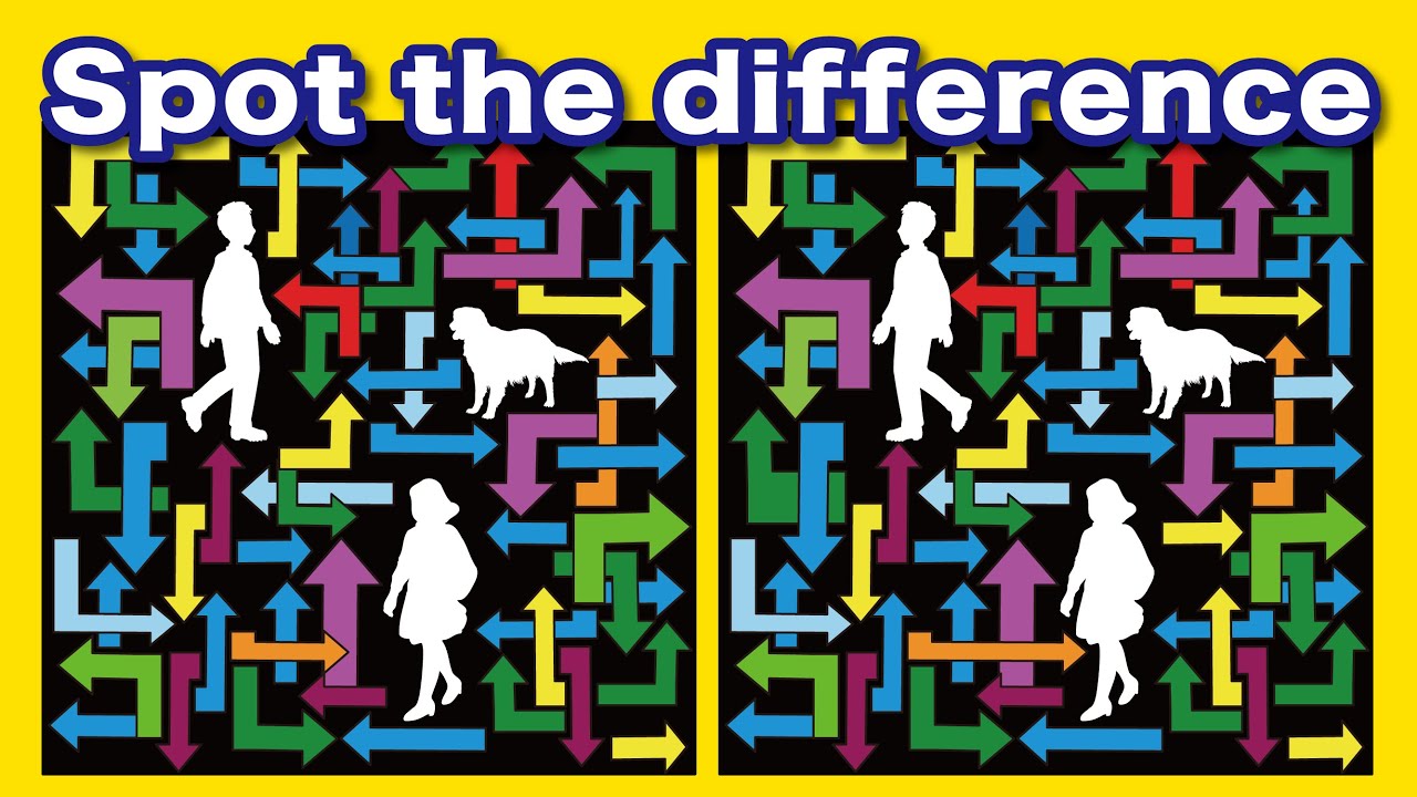 [Spot the Difference] If you can do all the questions, you are a genius ...