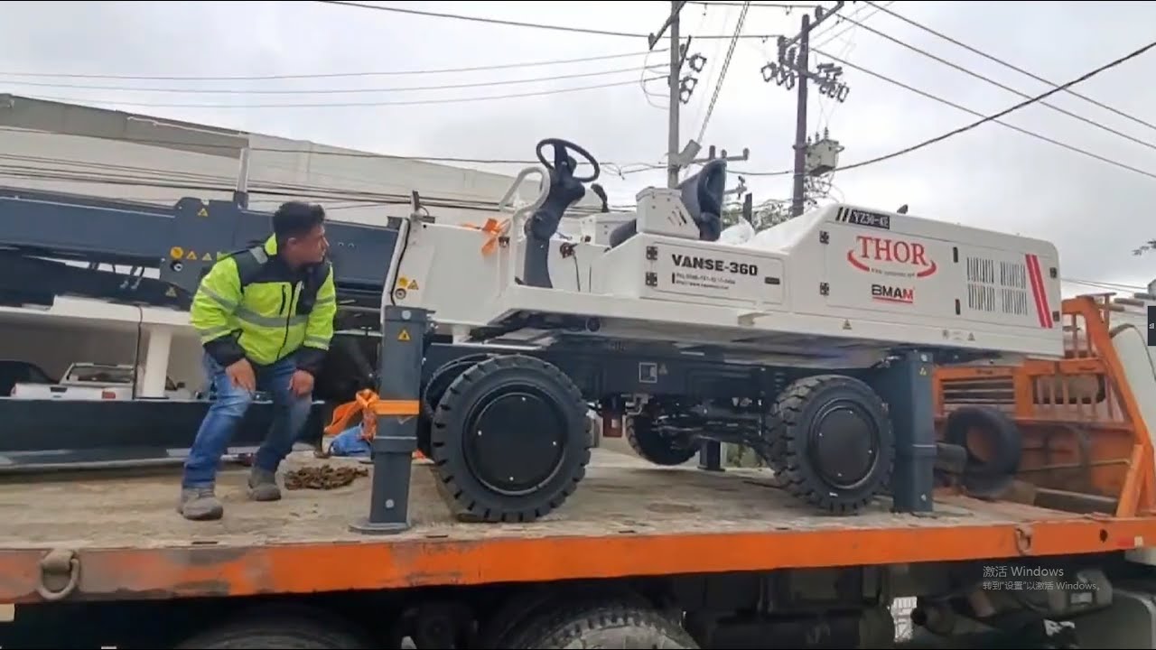 Vanse Group's concrete laser leveling machines are exported to Mexico ...