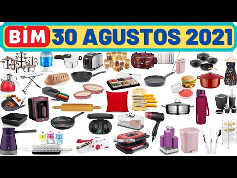 BİM 30 AGUSTOS 2021 Kataloğu BİM Aktüel Kataloğu Gelecek Ürünler BİM Aktüel Bim Bu Hafta #BİM #A101